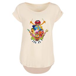 F4NT4STIC T-Shirt Disney Muppets Dr. Teeth and The Electric Mayhem in Whitesand | Gr.: M