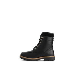TRAVELIN' Leder-Boots "Tronstad" in Schwarz | Gr.: 42