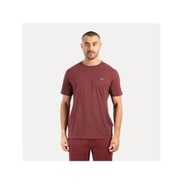 Smilodox T-Shirt Ilyas in Bordeaux | Gr.: S