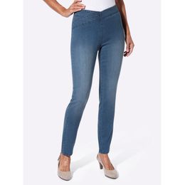 WITT WEIDEN Jeans in blue-stone-washed | Gr.: 48