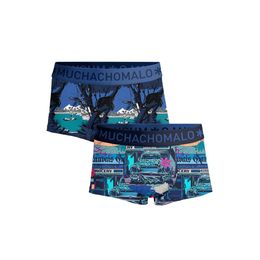 MUCHACHOMALO 2er-Set: Boxershort in Mehrfarbig - für Herren | Gr.: L