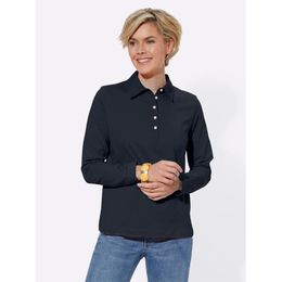 WITT WEIDEN Poloshirt in marine | Gr.: 48