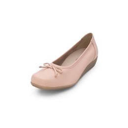 vitaform Hirschleder Ballerinas in zartrosa | Gr.: 38
