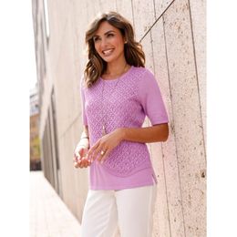 WITT WEIDEN 2-in-1-Pullover in orchidee | Gr.: 40