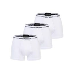 Emporio Armani Boxershort 3er Pack in Wei&szlig; | Gr.: S