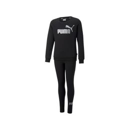 puma bodywear LOGO CREW FL & LEGGINGS SET in Schwarz | Gr.: 104