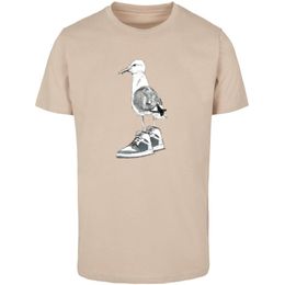 Mister Tee Sneaker "Seagull Sneakers Tee" in Beige | Gr.: XXL