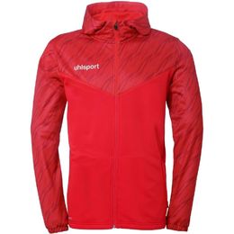 Uhlsport Trainingsjacke "Progressive 28 Multi Hood Jacke" in Rot | Gr.: 116
