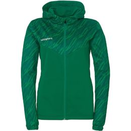 Uhlsport Trainingsjacke "Progressive 28 Multi Hood Jacke Damen" in Grün | Gr.: XS