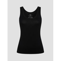 erlich textil Tanktop LIGHT TOUCH TANKTOP in schwarz | Gr.: 44