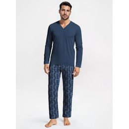 Calida Pyjama in insignia blue | Gr.: XXL