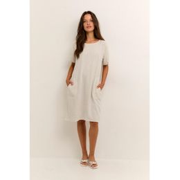 Kaffe Kleid KAliny Regular fit in Light Sand Linen | Gr.: 36