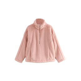 next Fleece Jacket female Pink size XXL