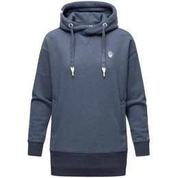 Navahoo Sweatshirt 'Silberengelchen' Damen Gr&ouml;&szlig;e L blau / wei&szlig;