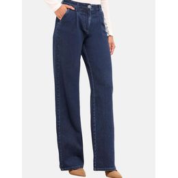 Lipsy Pleated Jeans female Blue size 10
