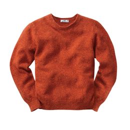 Herren-Pullover Donegal S Orange