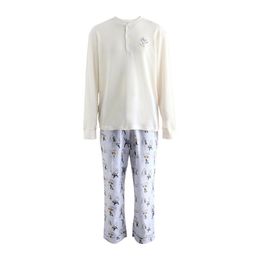Cath Kidston Pyjama 'Lilah and Lewis' Herren Gr&ouml;&szlig;e S blau / pastellblau / schwarz / wei&szlig;