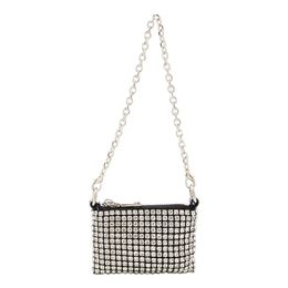 NAEMI Schultertasche Damen Größe One Size schwarz / silber