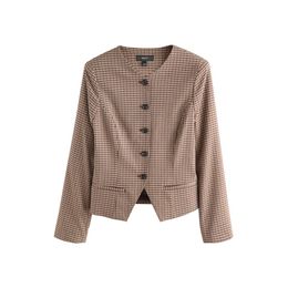 next Blazer Damen Gr&ouml;&szlig;e 48 braun / cappuccino / dunkelbraun / cyclam
