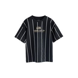 next T-Shirt Jungen Größe 110 schwarz / weiß