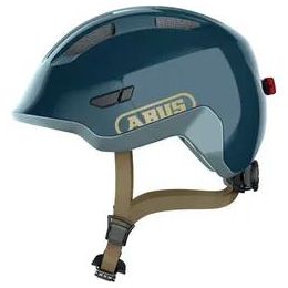 Fahrradhelm Abus "SMILEY 3.0 ACE LED" Gr. S, blau (royal blau), Helme, S Kopfumfang: 45cm - 50cm