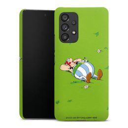 DeinDesign Galaxy A53 5G Handy Premium Case Smartphone Handyh&uuml;lle Schutzh&uuml;lle matt Asterix Obelix Official Licensed Product Premium Case