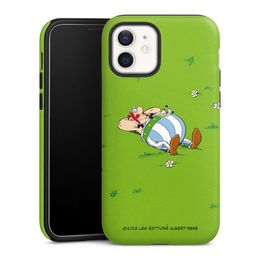 DeinDesign iPhone 12 mini Handy Panzer Handyh&uuml;lle robuste Outdoor H&uuml;lle Schutzh&uuml;lle matt Official Licensed Product Asterix Obelix Tough Case