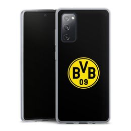 DeinDesign Galaxy S20 FE Handy Silikon H&uuml;lle Case transparent Handyh&uuml;lle Borussia Dortmund Logo Bvb Silikon Case