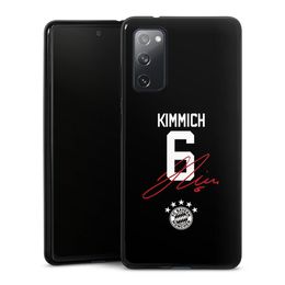 DeinDesign Galaxy S20 FE Handy Silikon H&uuml;lle Case schwarz Handyh&uuml;lle Kimmich Fc Bayern M&uuml;nchen Fcb