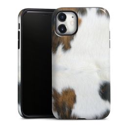 DeinDesign iPhone 11 Handy Panzer Handyh&uuml;lle robuste Outdoor H&uuml;lle Schutzh&uuml;lle gl&auml;nzend Cow Skin Fur Cow Tough Case