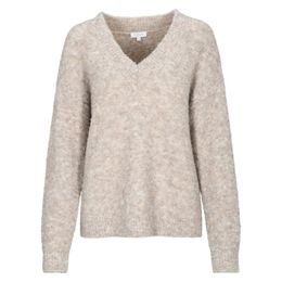 Clarina V-Pullover Sand Melange (Größe: 42)