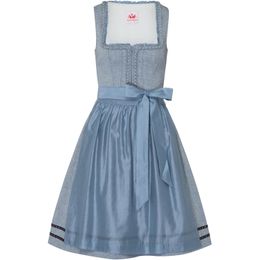 Spieth & Wensky Spieth & Wensky Midi Dirndl Fresia Hellblau (Gr&ouml;&szlig;e: 42)
