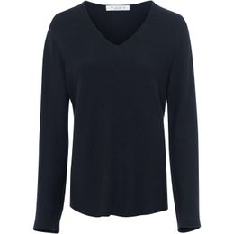 In Linea V-Pullover Navy (Größe: 40)