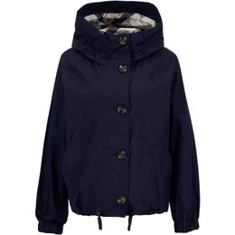 Barbour Jacke Bhodi Dark Indigo/Safari Dress Tartan (Größe: 18)