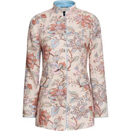 Highmoor Leinenjacke mit Blumendruck Beige/Bunt (Gr&ouml;&szlig;e: 40)