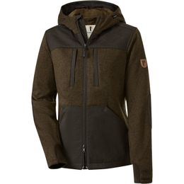 Parforce Essential Damen Hoodie-Pirschjacke Oliv (Größe: L)