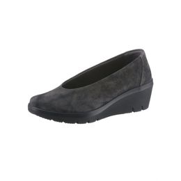 Suave Damen Slipper, anthrazit, Größe 39