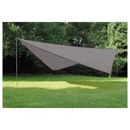 Sonnensegel High Peak "Tarp", grau, Sonnensegel, B/T: 400cm, Polyester, B:400cm H:200cm