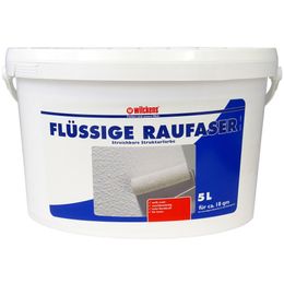 Wilckens Fl&uuml;ssige Raufaser mattwei&szlig; 5 l