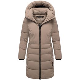 Navahoo Damen Winter Jacke Stepp Parka Mantel Winterjacke Anorak warm gef&uuml;ttert Kapuze Mondnebel