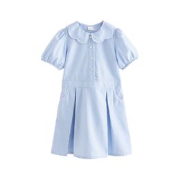 next Kleid M&auml;dchen Gr&ouml;&szlig;e 152 blau / wei&szlig;