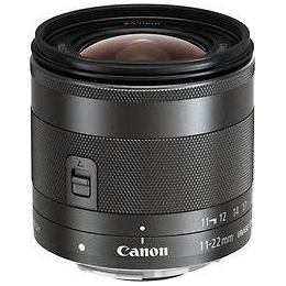 Canon EF-M 11-22 mm F4.0-5.6 IS STM 55 mm Filtergewinde (Canon EF-M Anschluss) schwarz