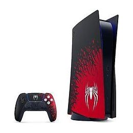Sony PlayStation 5 825 GB [Marvel’s Spider Man 2 Limited Edition inkl. Wireless Controller, ohne Gutschein] schwarz