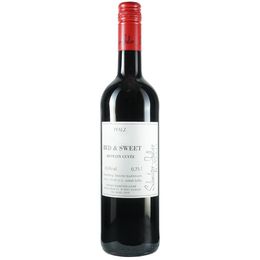 Weingut Schmitzer-Julier RED & SWEET Cuv&eacute;e 2022 S&uuml;&szlig; - Pfalz &ndash; Rotwein Qualit&auml;tswein