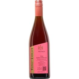 Weingut Knoblach Sp&auml;tburgunder 2023 Halbtrocken - Franken &ndash; Ros&eacute; Sp&auml;tlese
