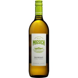 Weingut Migsich Wei&szlig; 1,0 L Gr&uuml;ner Veltliner - Burgenland &ndash; Traubensaft ohne Kohlens&auml;ure