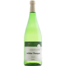 Weingut Alfred Huber M&uuml;ller-Thurgau 1,0 L / Rivaner 2025 Trocken - Durbacher Kochberg Baden &ndash; Wei&szlig;wein Qualit&auml;tswein