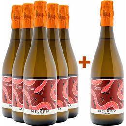 Vitivinicola Fangareggi 5+1 Paket Melodia Emilia Cuv&eacute;e Mild - Romagna &ndash; Probierpaket IGP