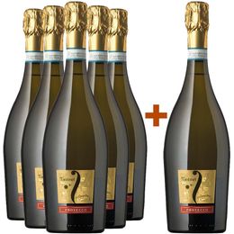 Fantinel 5+1 Paket Prosecco Glera Extra Trocken - Friaul &ndash; Probierpaket DOC