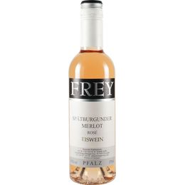 Weingut Frey Sp&auml;tburgunder / Merlot 0,375 L Cuv&eacute;e 2016 Edels&uuml;&szlig; - Pfalz &ndash; Ros&eacute; Eiswein